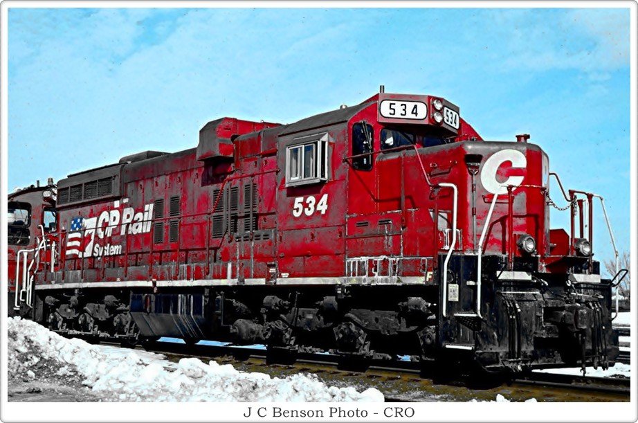 Canadian Railway Observations - Canadian Pacific